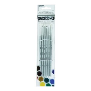 liquitex basics acylic paintbrush, set of 6