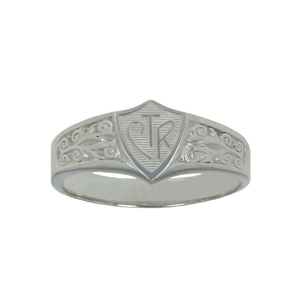 LDS Womens 0.925 Sterling Silver Legacy CTR Choose the Right Ring for Girls - LDS Rings, Womens CTR Ring, Girls CTR Ring