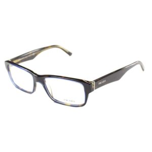 prada pr16mv zxh1o1 eyeglasses tortoise denim 53mm