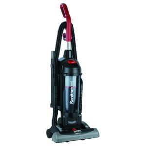 Sanitaire SC5845D FORCE QuietClean Upright Vacuum with Dust Cup and Sealed HEPA Filtration, Black