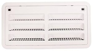 dometic 3109492.003 polar white lower/upper side vent