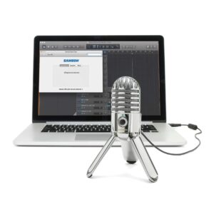 SAMSON Meteor Mic USB Studio Condenser Microphone (Chrome)