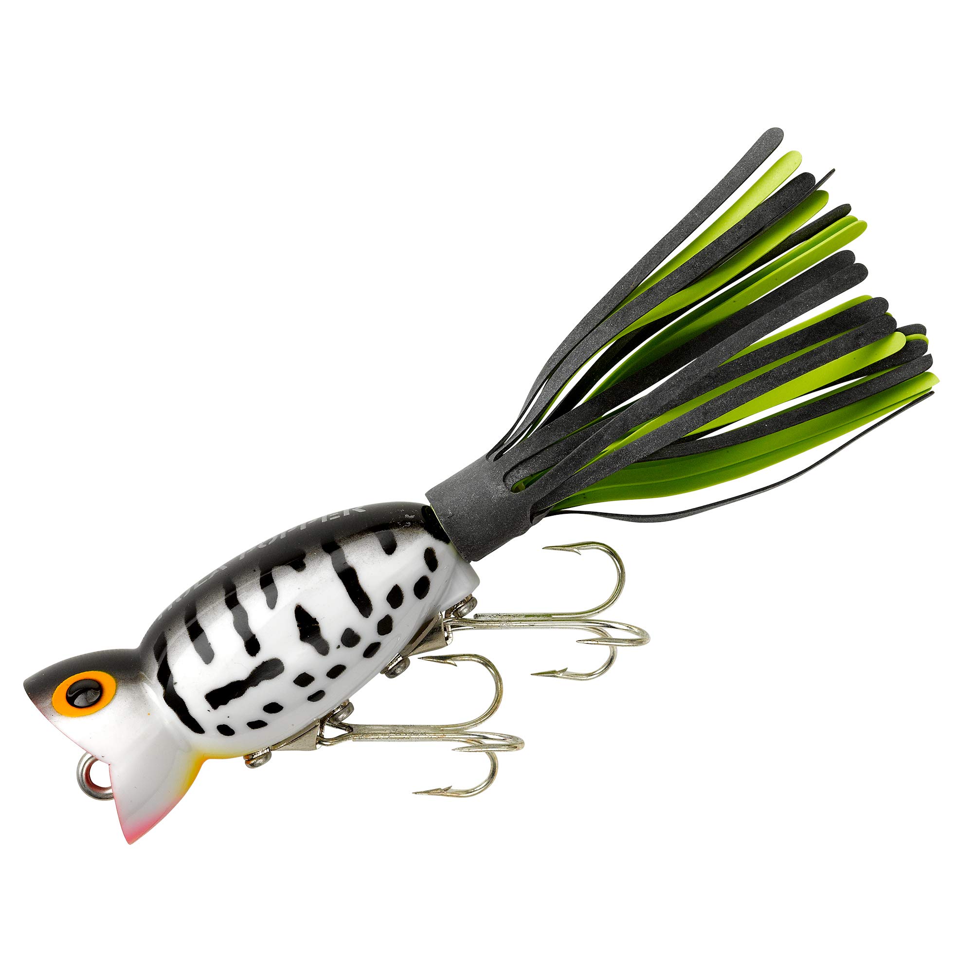 Arbogast Triple Threat Fishing Lure, Includes 2 Jitterbug Lures and 1 Hula Popper Lure, Freshwater Fishing Lures and Accessories