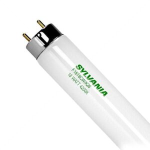 sylvania 23027 - f18t8cw/k26 - 26 in. - 18 watt fluorescent tube - t8 - appliance bulb - 4200k