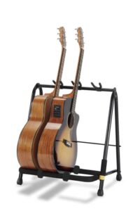 hercules stands gs523b 3 space guitar rack