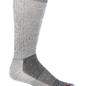 J.B. Field's 74% Merino Wool Hiker GX Socks for Men & Women, for Fall, Summer, for Hiking, Trekking & Outdoor 3-Pack, Made in Canada (Large (8-12 Shoe), Gray)