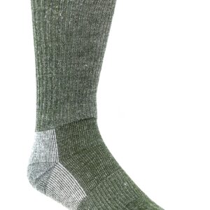 J.B. Field's 74% Merino Wool Hiker GX Socks for Men & Women, for Fall, Summer, for Hiking, Trekking & Outdoor 3-Pack, Made in Canada (Large (8-12 Shoe), Gray)