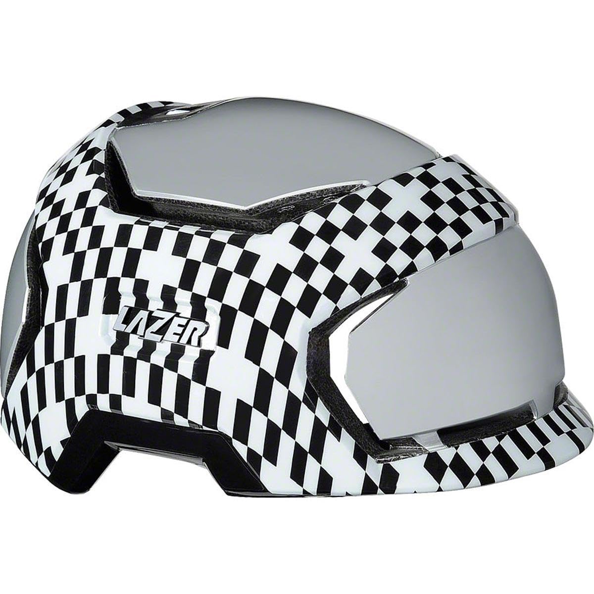 Lazer KruX Helmet: Checkered; XS/MD (53-57cm)