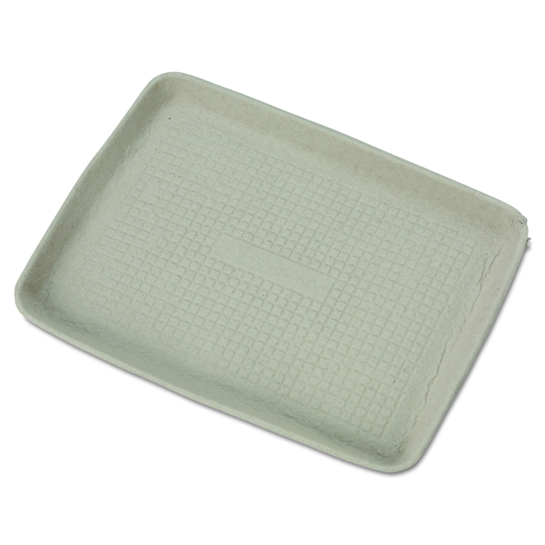 Chinet 20815 StrongHolder Molded Fiber Food Trays, 9 x 12 x 1, Beige, Rectangular (Case of 250)