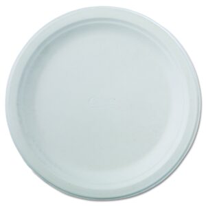 chinet vapor 9-3/4" diameter, classic white premium strength paper plate (4 packs of 125)