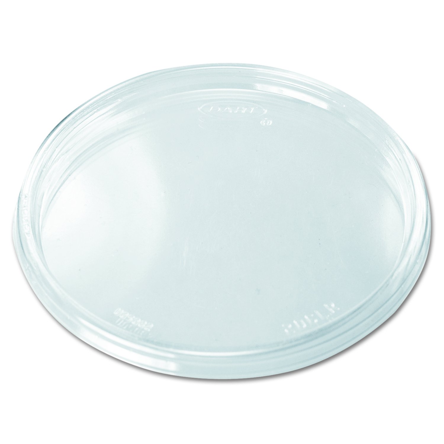 Dart 20DLCR Clear Non-vented Dome Lid (Case of 1000)