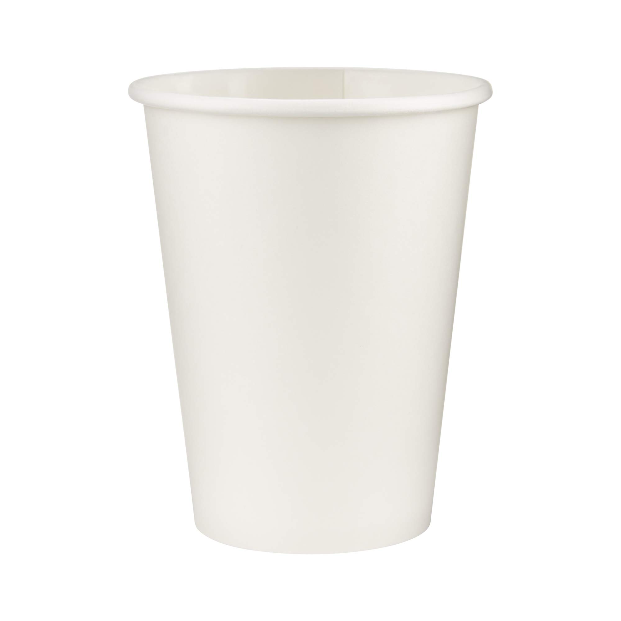 Dixie 12 oz. Paper Hot Coffee Cup by GP PRO (Georgia-Pacific), White, 2342W, 1,000 Count (50 Cups Per Sleeve, 20 Sleeves Per Case), Simply White