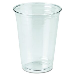 dixie crystal clear plastic cups, 10 oz - 25 cups (pack of 20)