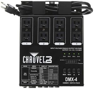 chauvet dj mixer-unpowered (dmx4led)