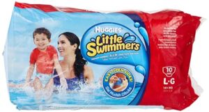 huggies little swimmers disposable swim diapers, swimpants, size 5-6 large (over 32 lb.), xx ct. (packaging may vary)