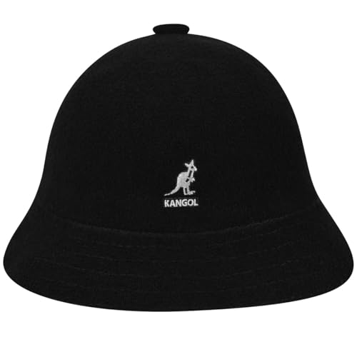 Kangol Bermuda Casual Hat, Adult Cap for Women and Men, 2XL, Black