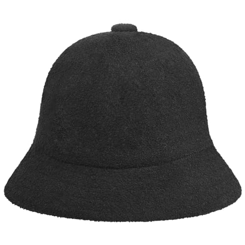 Kangol Bermuda Casual Hat, Adult Cap for Women and Men, 2XL, Black