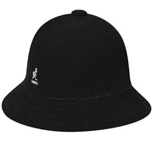 Kangol Bermuda Casual Hat, Adult Cap for Women and Men, 2XL, Black