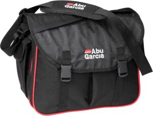 abu garcia all round game bag, black/red