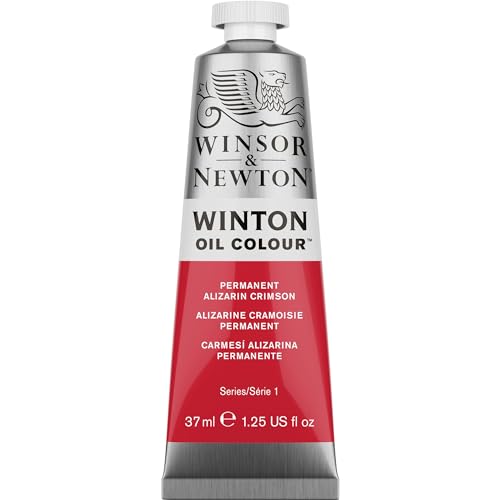 Winsor & Newton Winton Oil Color, 37ml (1.25-oz) Tube, Permanent Alizarin Crimson