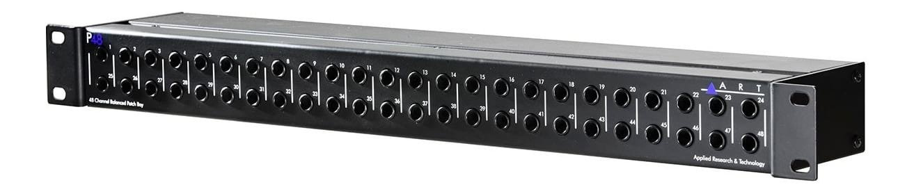 ART Pro Audio P48-48 Point Balanced Patch Bay