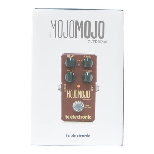 TC Electronic MOJOMOJO OVERDRIVE Exceptional Overdrive Pedal with Extra Headroom, Precise Controls and a Voicing Switch