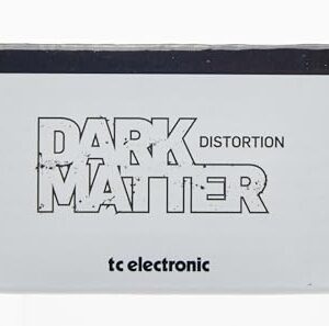 TC Electronic DARK MATTER DISTORTION Phenomenal Distortion Pedal with Extreme Dynamic Range, Two-Band EQ and Voicing Switch