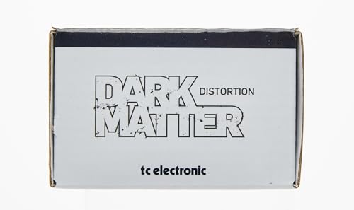 TC Electronic DARK MATTER DISTORTION Phenomenal Distortion Pedal with Extreme Dynamic Range, Two-Band EQ and Voicing Switch