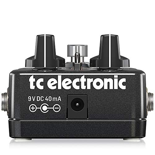 TC Electronic DARK MATTER DISTORTION Phenomenal Distortion Pedal with Extreme Dynamic Range, Two-Band EQ and Voicing Switch