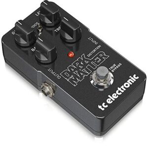 TC Electronic DARK MATTER DISTORTION Phenomenal Distortion Pedal with Extreme Dynamic Range, Two-Band EQ and Voicing Switch