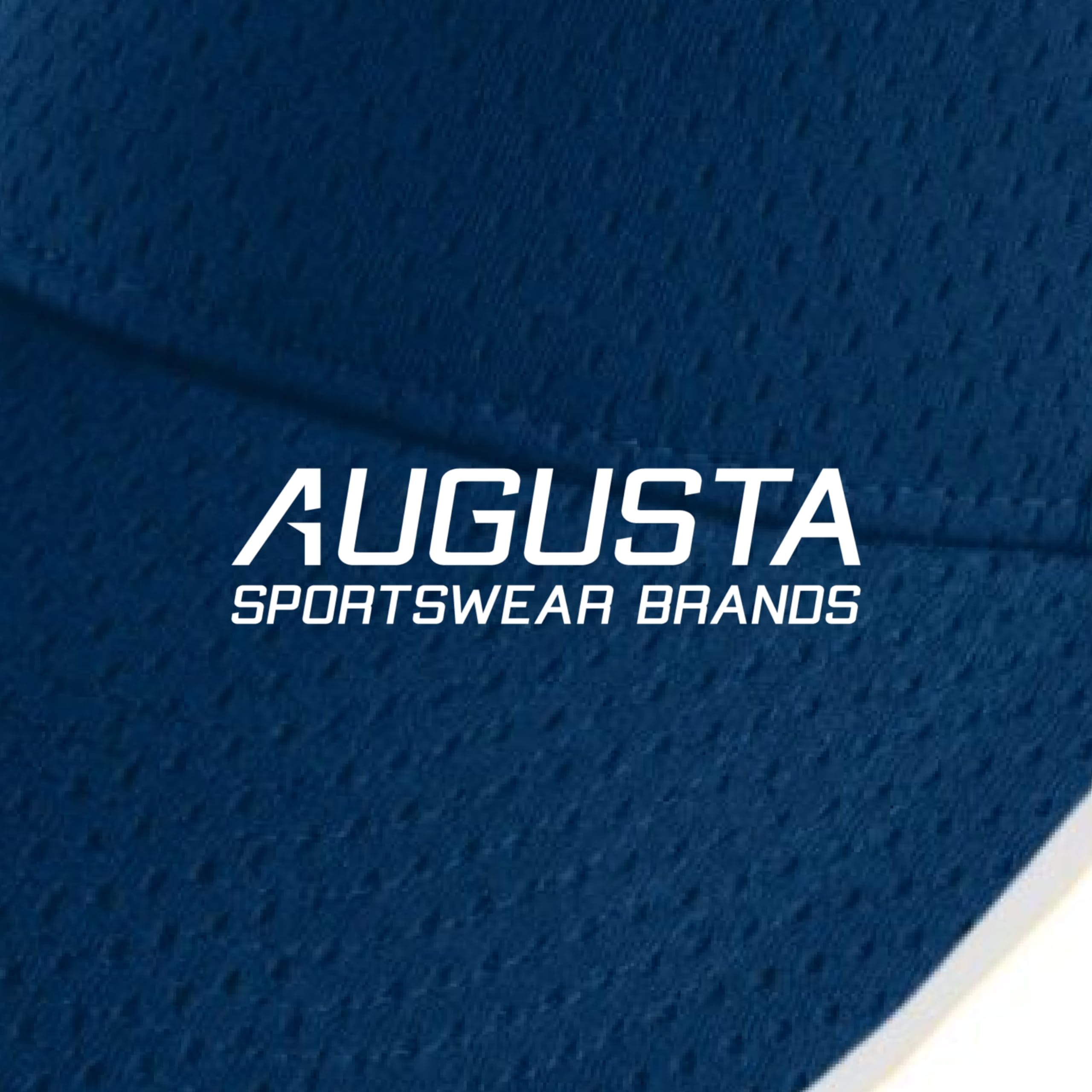 Augusta Sportswear Athletic Mesh Two-Color Visor Navy/White OS