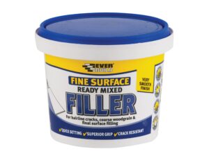 everbuild fine surface filler ready mix 600g evbrmfine