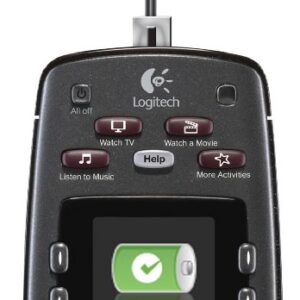 Logitech Harmony 700 Rechargeable Remote with Color Screen (Black)