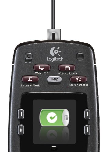 Logitech Harmony 700 Rechargeable Remote with Color Screen (Black)