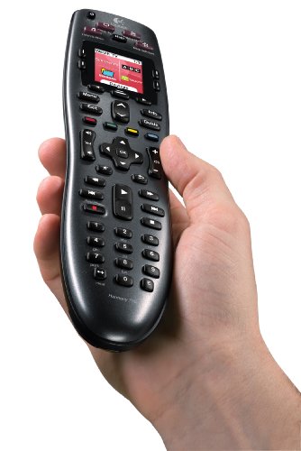 Logitech Harmony 700 Rechargeable Remote with Color Screen (Black)