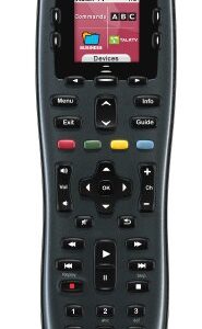 Logitech Harmony 700 Rechargeable Remote with Color Screen (Black)