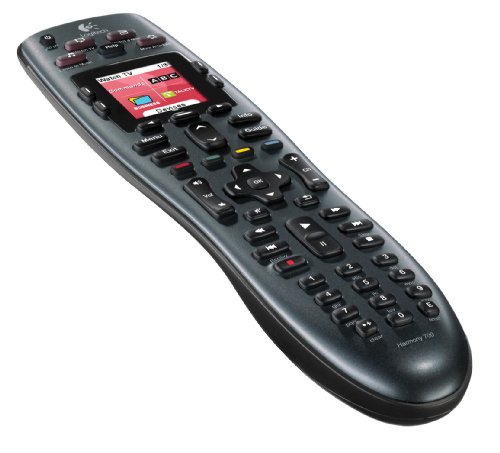 Logitech Harmony 700 Rechargeable Remote with Color Screen (Black)