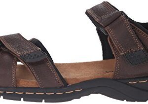 Dr. Scholl's Shoes Men's Gus Sandal,Brown,10 M US