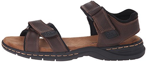 Dr. Scholl's Shoes Men's Gus Sandal,Brown,10 M US