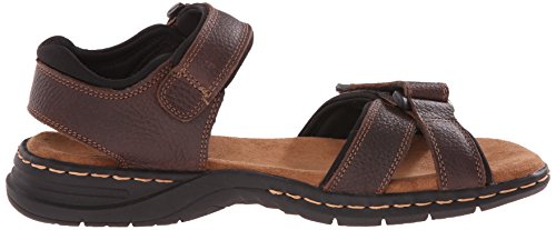 Dr. Scholl's Shoes Men's Gus Sandal,Brown,10 M US