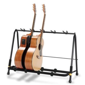 Hercules Stands GS525B 5 Space Guitar Rack Black