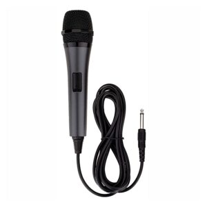 karaoke usa m187 professional dynamic microphone (corded),black