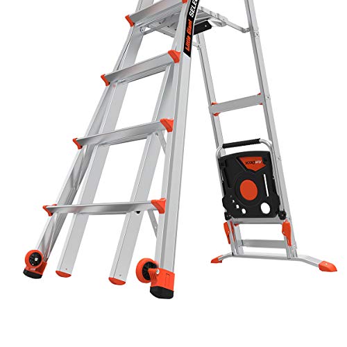 Little Giant Ladders, Select Step, 6-10 Foot, Stepladder, Aluminum, Type 1A, 300 Lbs weight rating (15109-001)