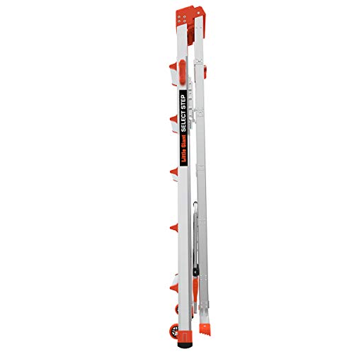 Little Giant Ladders, Select Step, 6-10 Foot, Stepladder, Aluminum, Type 1A, 300 Lbs weight rating (15109-001)