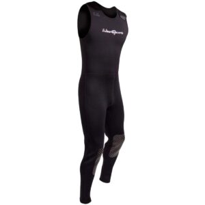 NeoSport Men's Premium Neoprene 7mm Waterman John Wetsuit, Large , Black