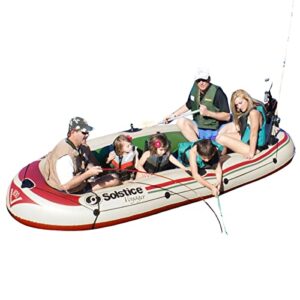 solstice voyager inflatable boat - 6-person