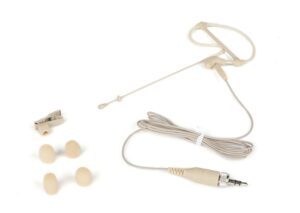 samson se10 earset with 3.5mm miniplug connector,beige