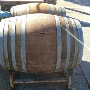 CUGHYS Used Wine Barrel Solid Oak from Napa Valley by Wine Barrel Creations9