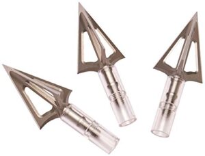 g5 outdoors montec crossbow broadheads (3-pack), 100 grain