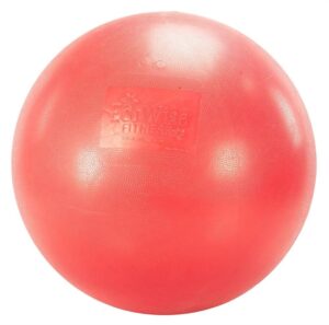 agm group ecowise premium fitness ball cherry, 65-cm